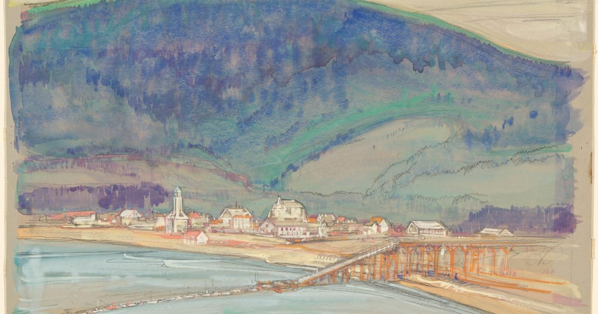 Le Mont-Louis en Gaspésie | Musée national des beaux-arts du Québec - MNBAQ