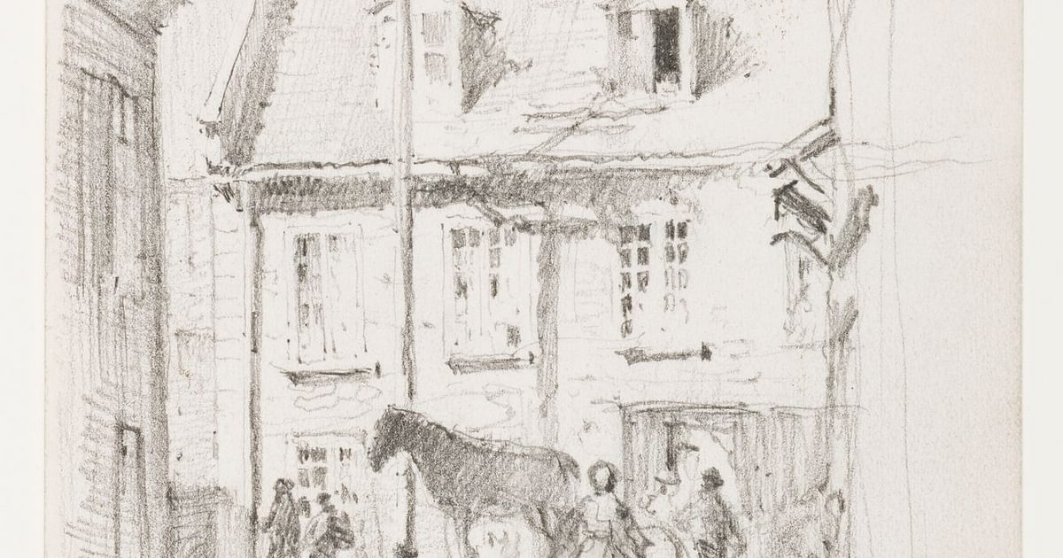 Le Chemin Perrault vu de la rue Craig, à Montréal | Musée national des ...