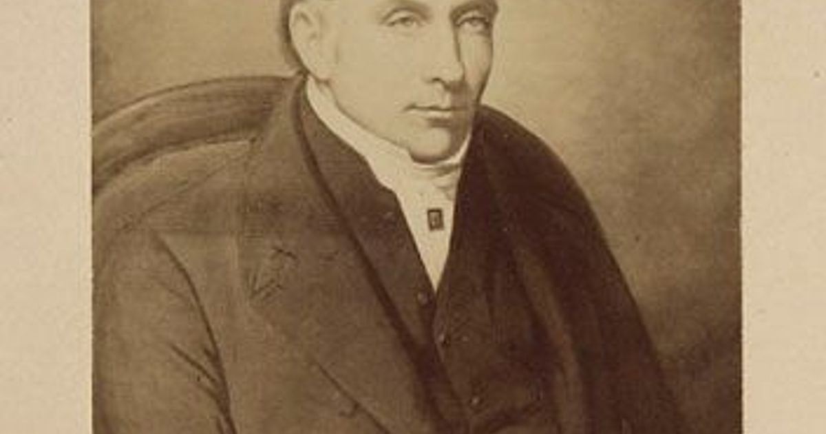 L'Honorable Robert Baldwin. Photographie d'un tableau de Théophile ...