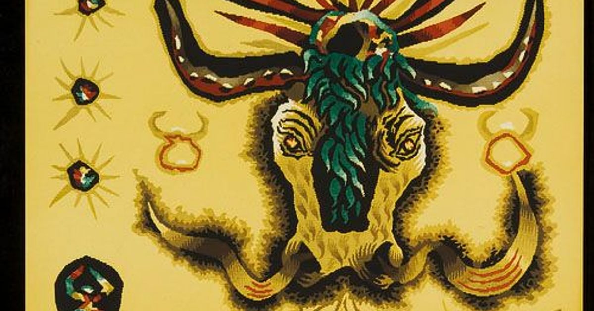 Le Taureau, du livre illustré «Les Signes du zodiaque» | Musée national ...