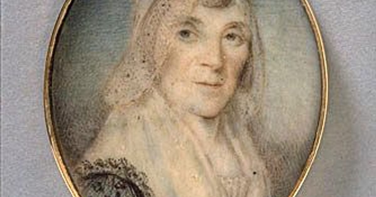 Médaillon avec portrait de madame Jean-Philippe Leprohon, née… | Musée ...