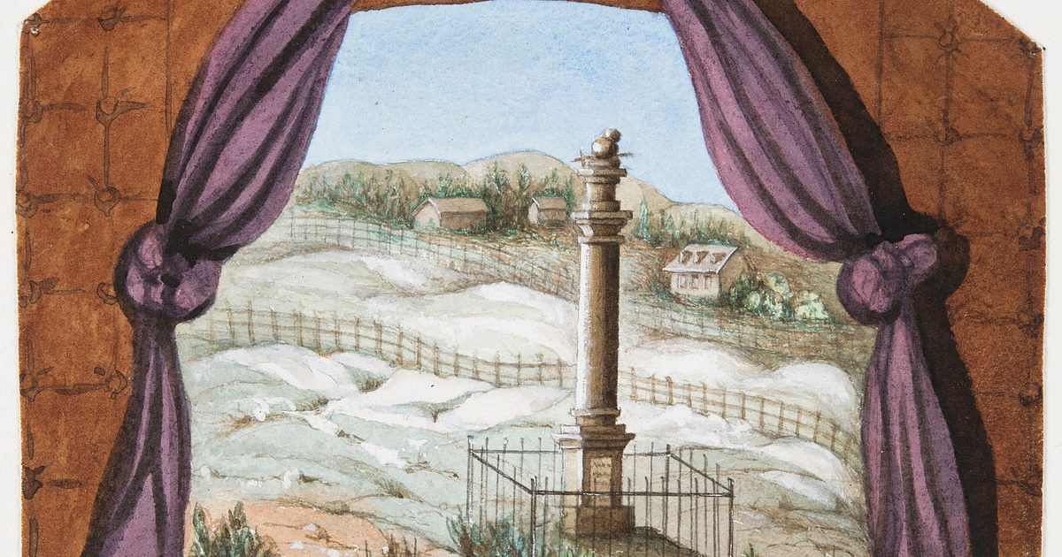 Le Monument à Wolfe à Québec | Musée national des beaux-arts du Québec ...