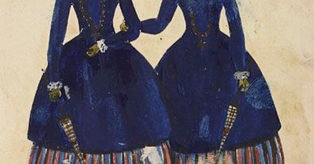 Deux Jumelles, de l'album du capitaine Frederick Stevenson | Musée ...