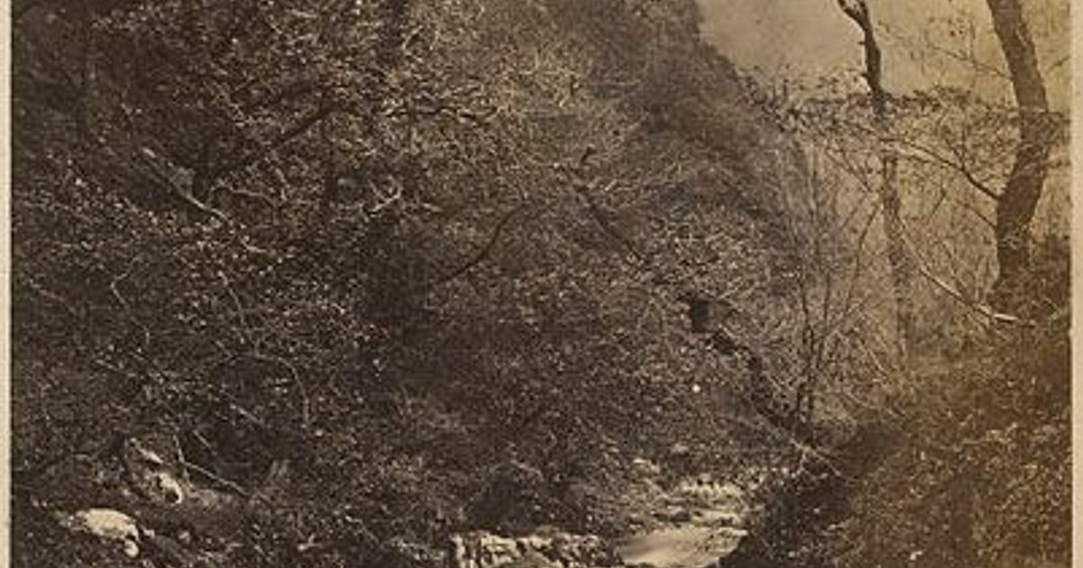 Lynton, Devon, Angleterre, de l'album du capitaine Frederick Stevenson ...