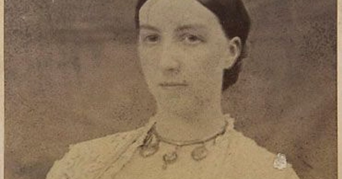 Mademoiselle Stevenson, fille de Frederick J., de l'album du… | Musée ...