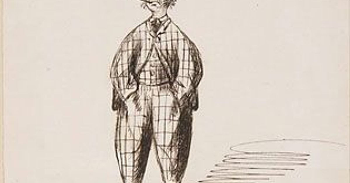 Un gentleman, de l'album du capitaine Frederick Stevenson | Musée ...
