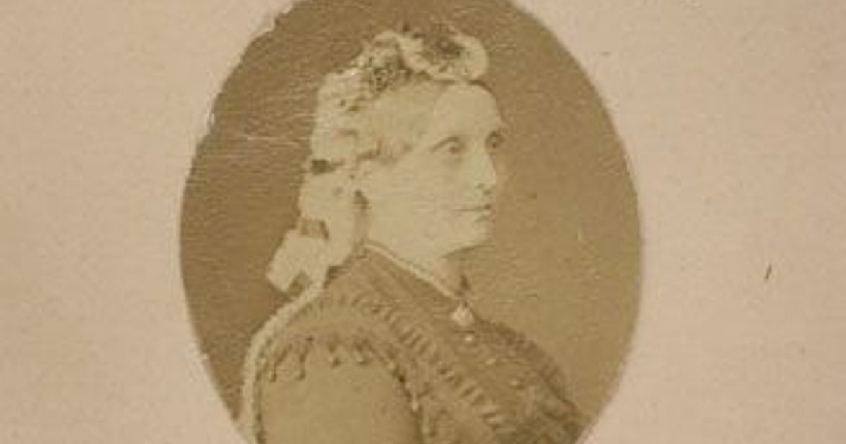 Portrait de femme, de l'album du capitaine Frederick Stevenson | Musée ...