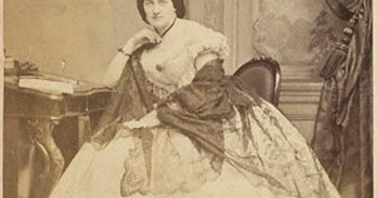 Mrs William Stevenson, de l'album du capitaine Frederick Stevenson ...