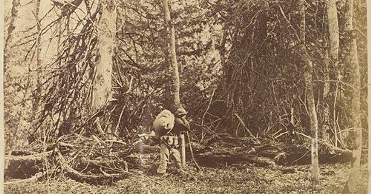 Old Drum. « Packing », de l'album du capitaine Frederick Stevenson ...