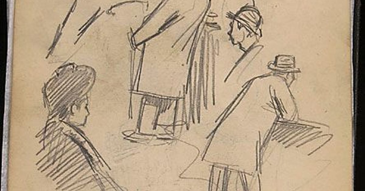 Études de personnages | Musée national des beaux-arts du Québec - MNBAQ