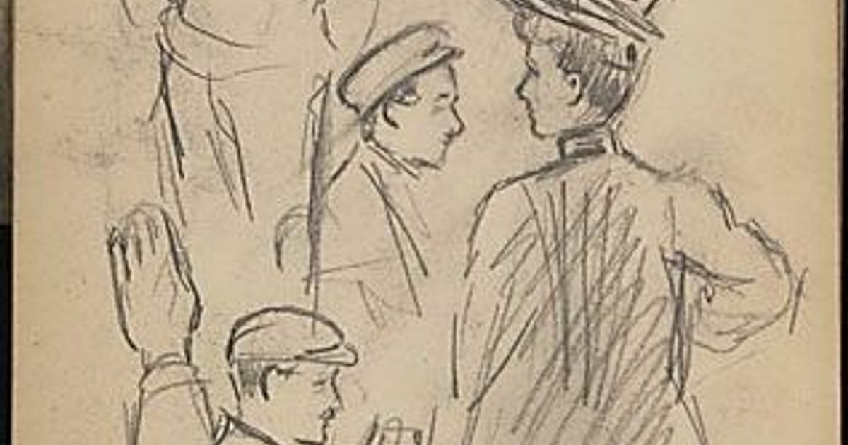 Études de personnages | Musée national des beaux-arts du Québec - MNBAQ