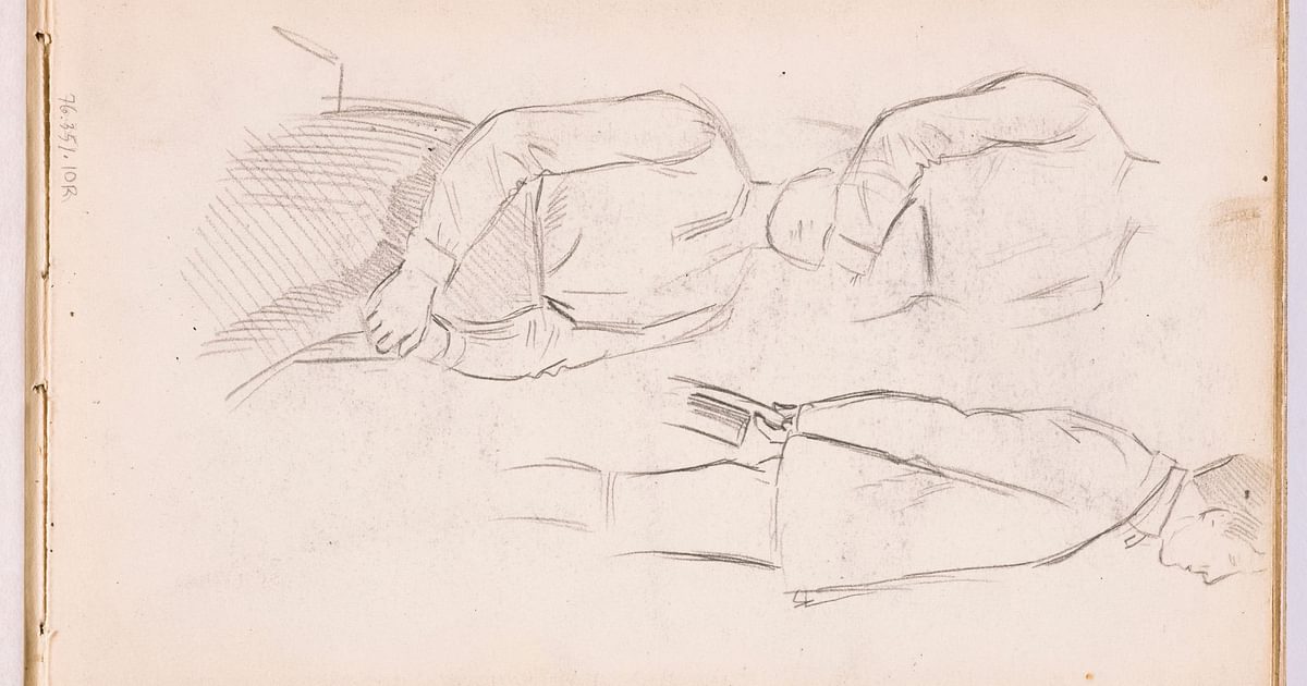 Études de personnages et de costume | Musée national des beaux-arts du ...