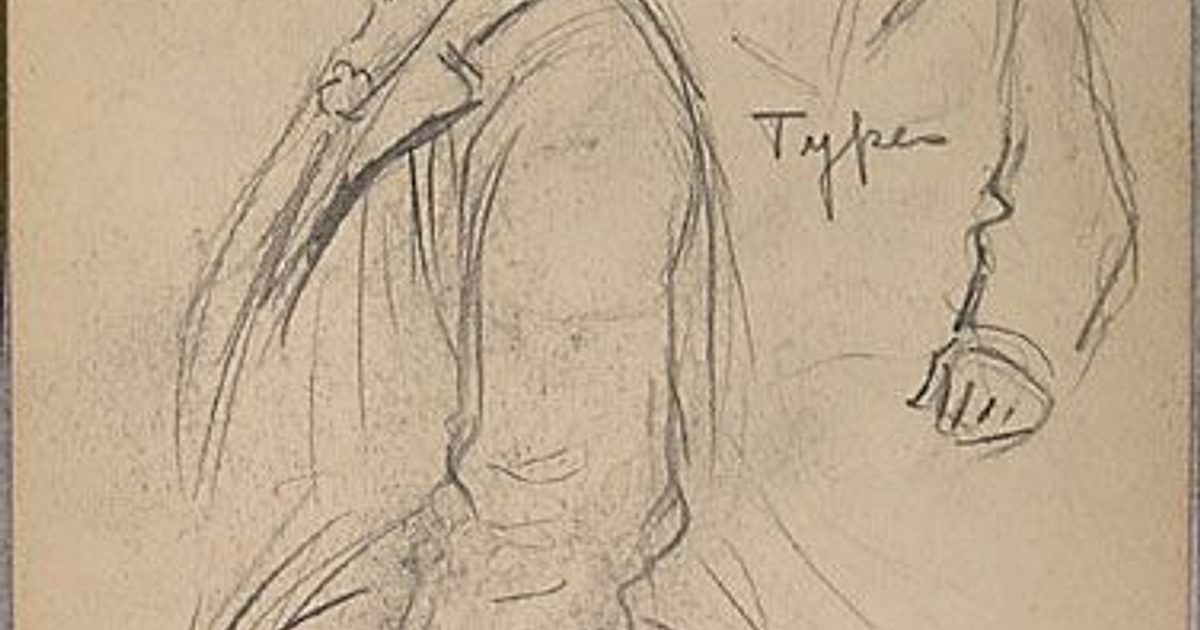 Études ou «types» de personnages | Musée national des beaux-arts du ...
