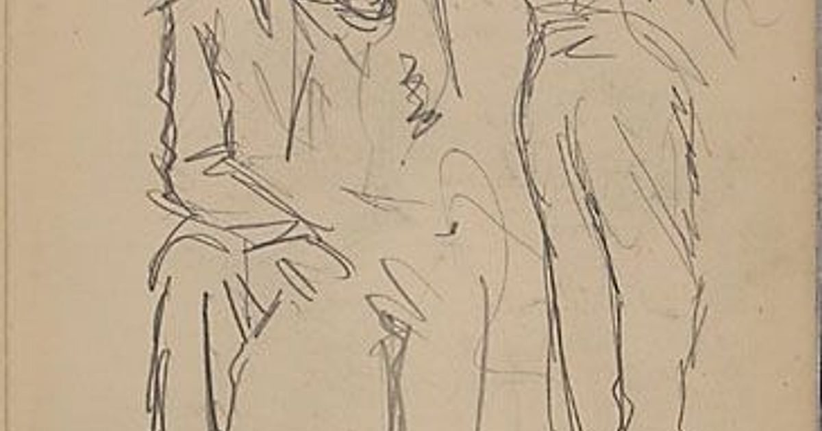 Études de personnages | Musée national des beaux-arts du Québec - MNBAQ