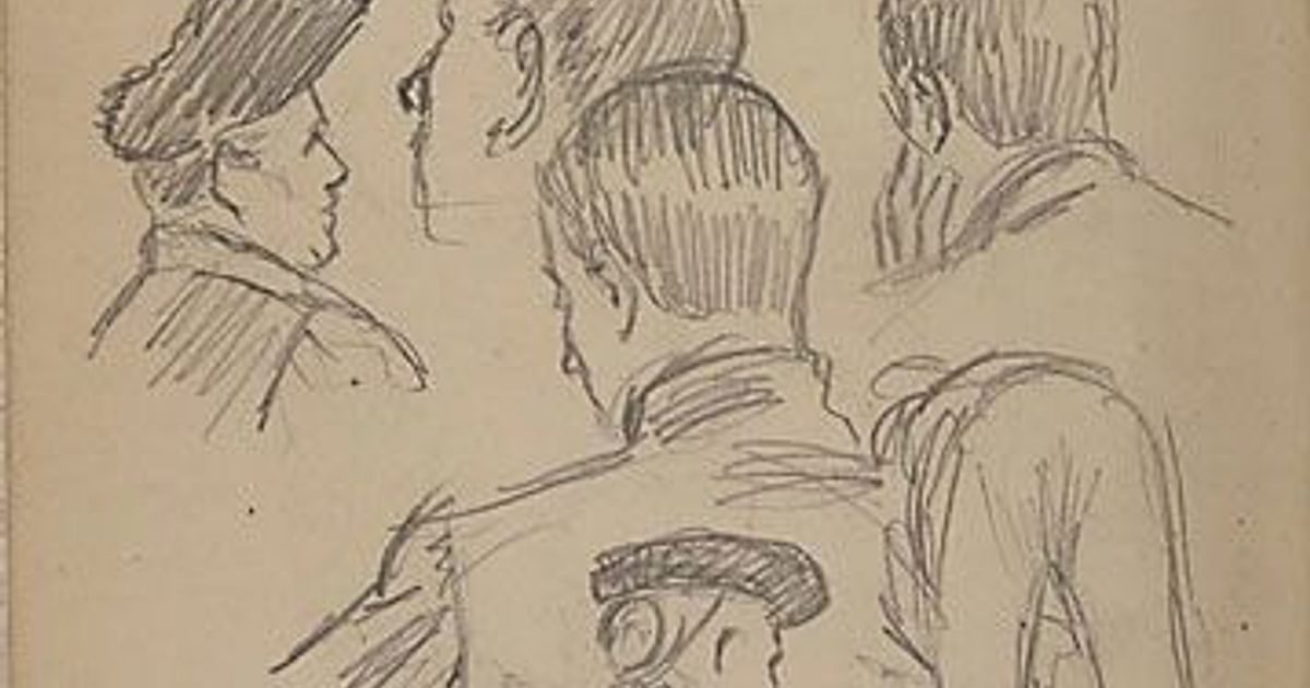 Études de personnages | Musée national des beaux-arts du Québec - MNBAQ