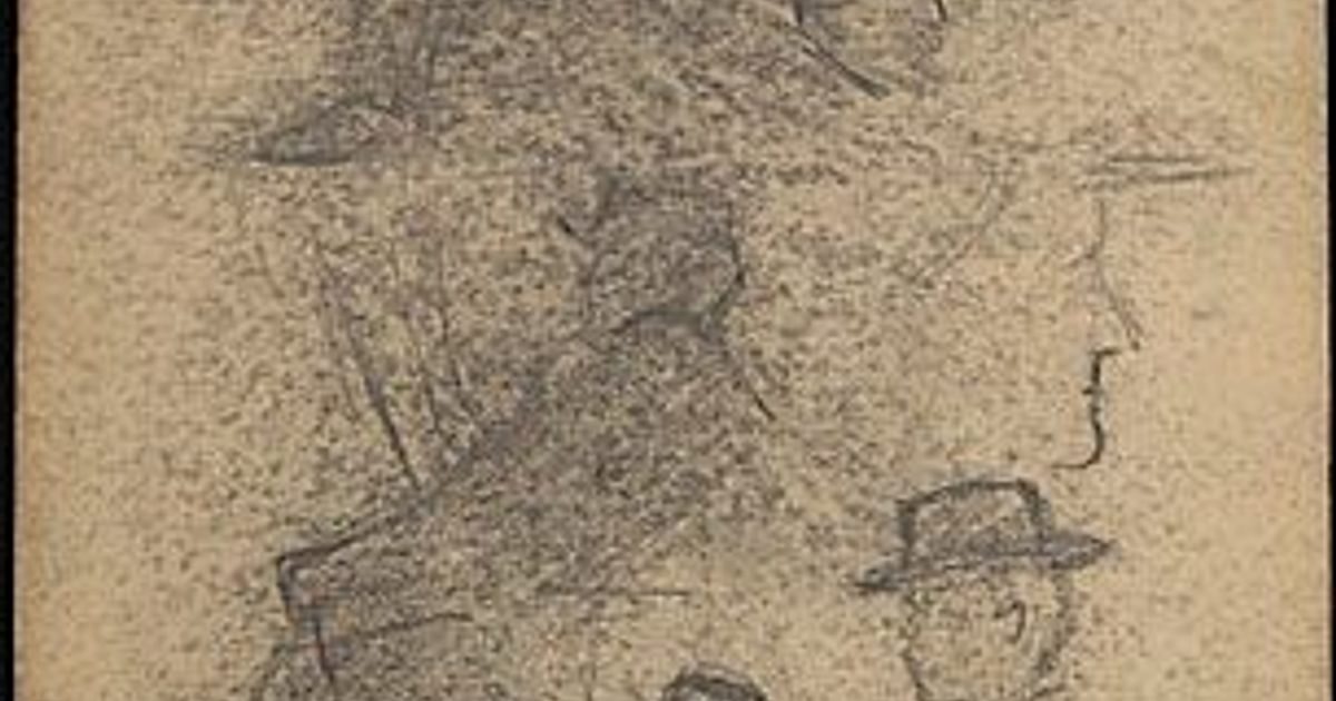 Études de personnages masculins | Musée national des beaux-arts du ...