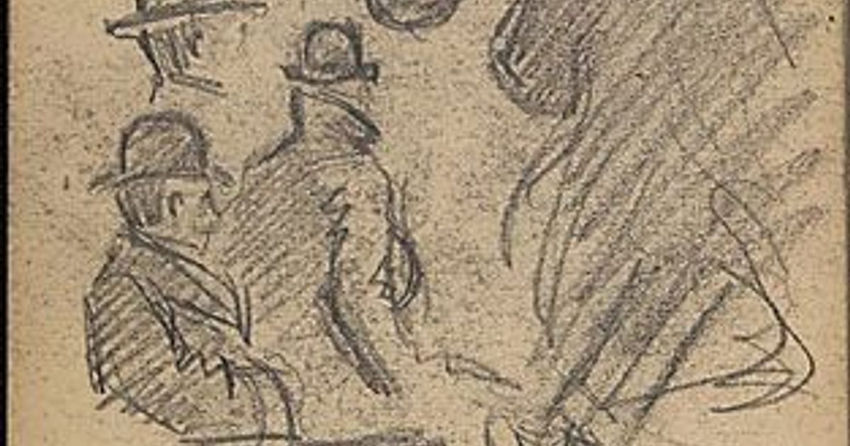 Études de personnages et de costume | Musée national des beaux-arts du ...