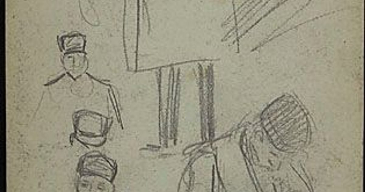 Études de personnages | Musée national des beaux-arts du Québec - MNBAQ