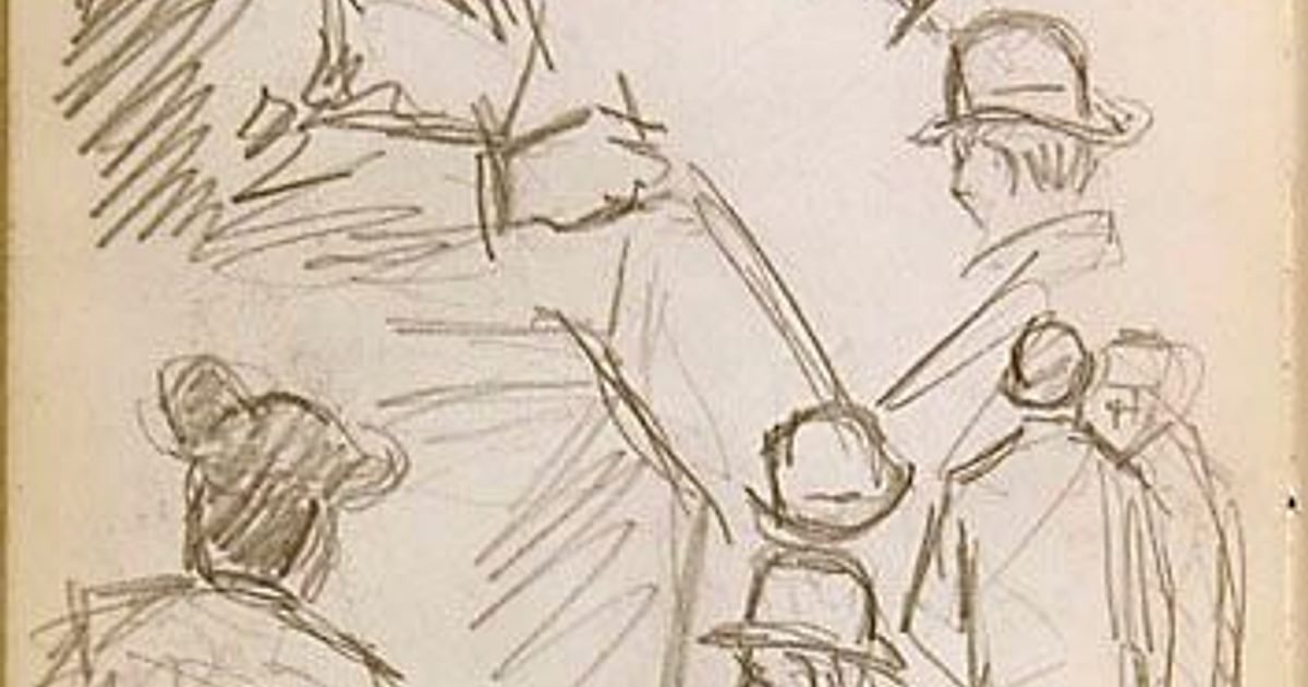 Études de personnages | Musée national des beaux-arts du Québec - MNBAQ