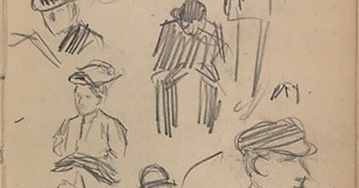 Études de personnages | Musée national des beaux-arts du Québec - MNBAQ