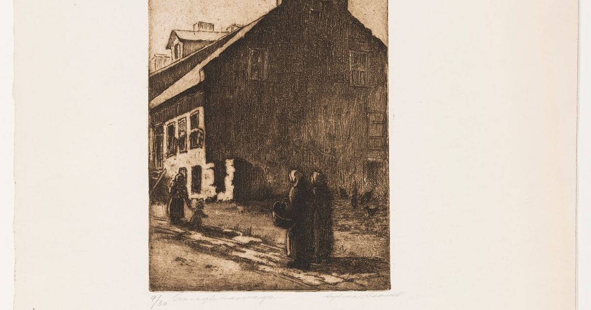 Vieille Maison à Caughnawaga | Musée national des beaux-arts du Québec ...