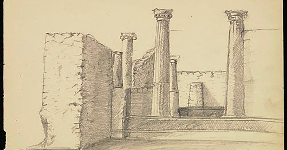 Maison de Pansa à Pompéi | Musée national des beaux-arts du Québec - MNBAQ
