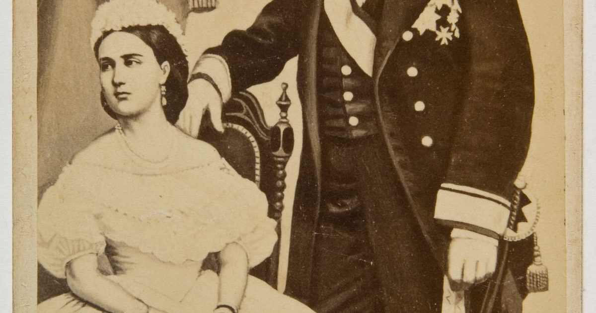 L'Empereur Maximillien et l'impératrice Charlotte, de l'album de la ...