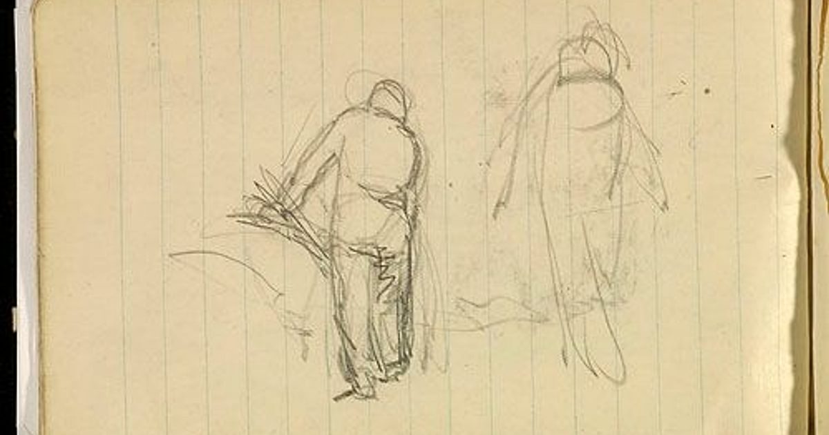 Étude de personnage | Musée national des beaux-arts du Québec - MNBAQ