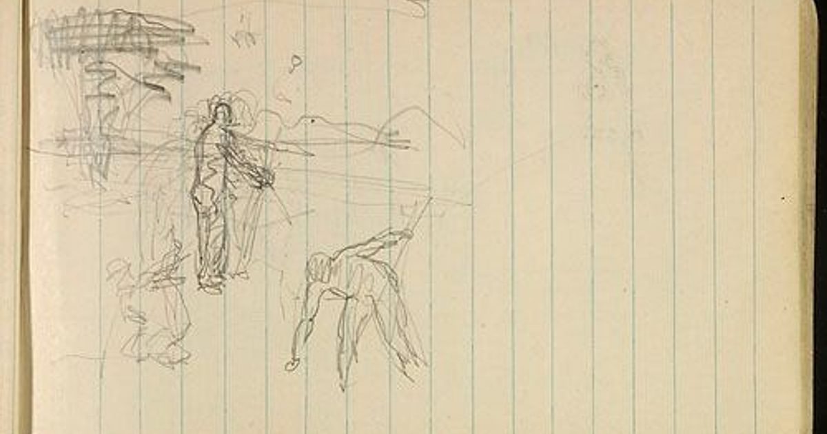 Étude de personnages | Musée national des beaux-arts du Québec - MNBAQ