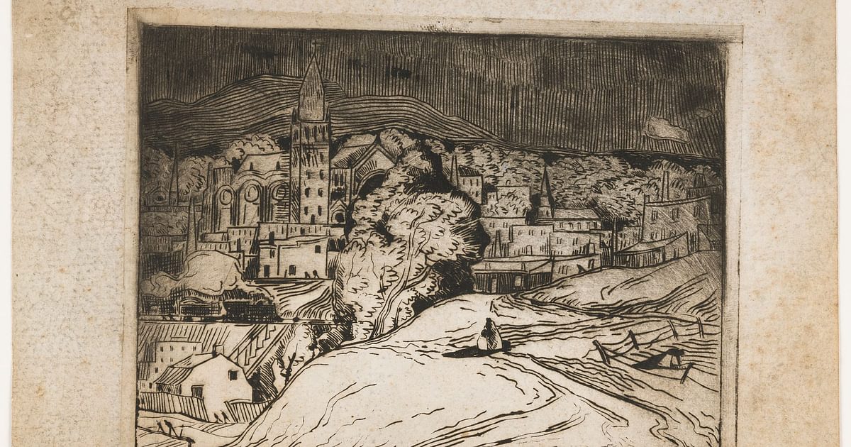 Paysage à Hochelaga | Musée national des beaux-arts du Québec - MNBAQ