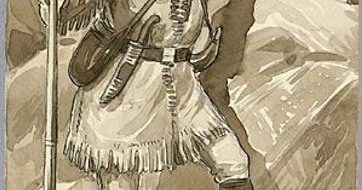 « Cadieux ». Illustration (vignette) pour La Légende d'un peuple ...