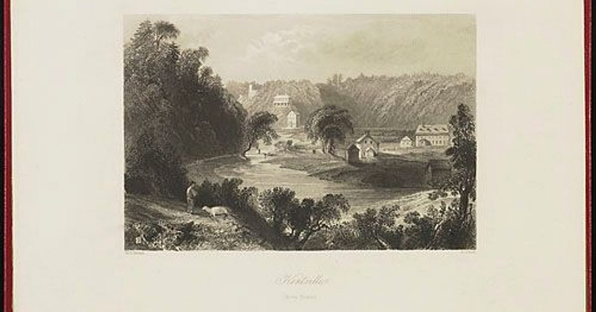 Kentville, Nouvelle-Écosse, du Canadian Scenery Illustrated, vol. II ...