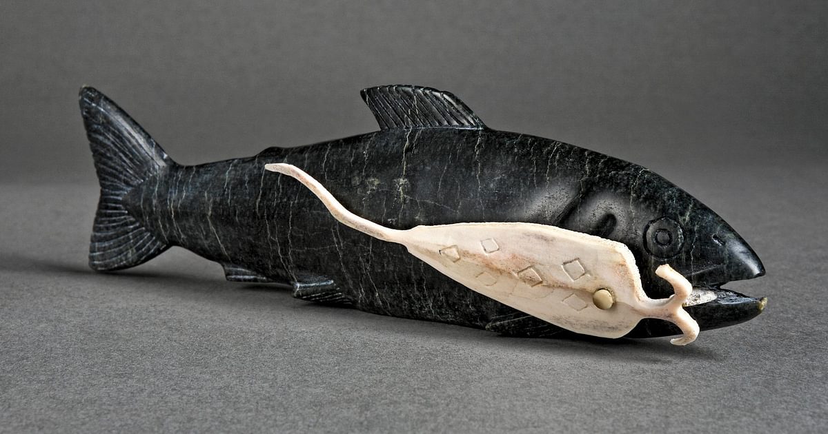 Poisson avec hameçon | Musée national des beaux-arts du Québec - MNBAQ