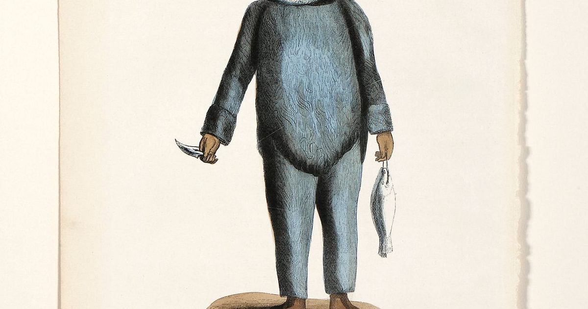 Esquimau, extrait de l'ouvrage Moeurs, usages et costumes de tous les ...