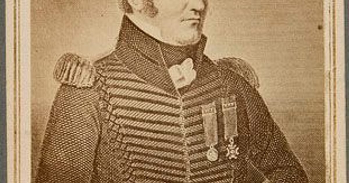 Le Colonel Charles-Michel d'Irumberry de Salaberry. Photographie ...