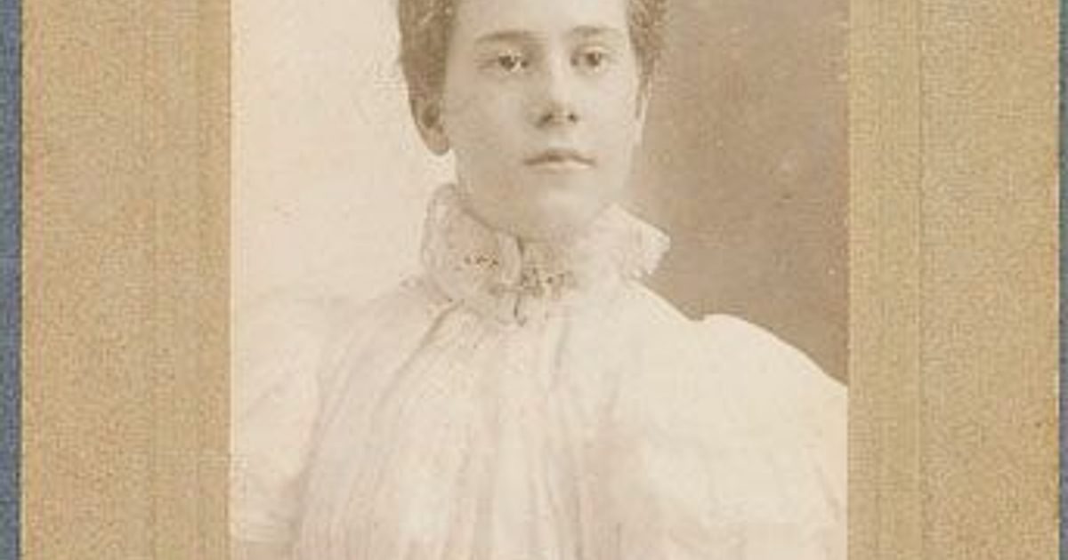 Antonia De Blois, de l'album des familles De Blois, Dugal et Langelier ...