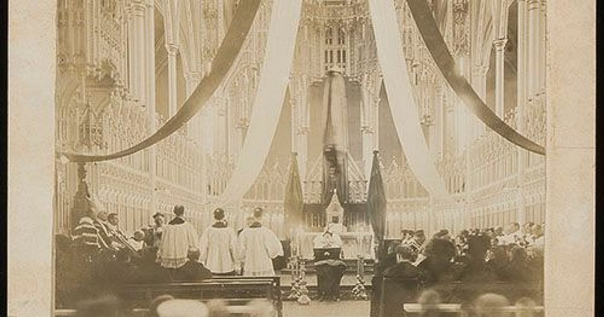 Les Funérailles de l'abbé Pierre-Joseph Saucier à la cathédrale de ...
