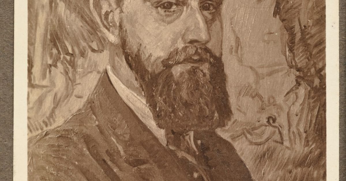 Autoportrait. Photographie d'un tableau d'Adrien Hébert | Musée ...