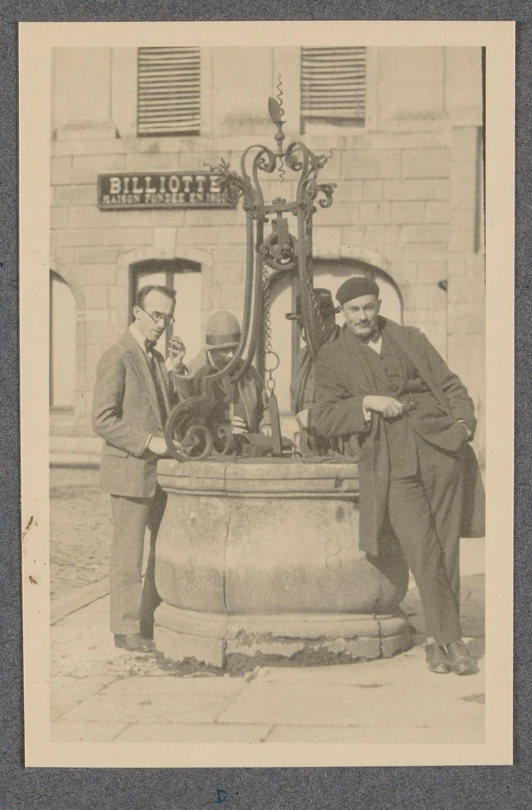 Léo-Pol Morin, monsieur et madame Robert LaRoque de Roquebrune et un ...