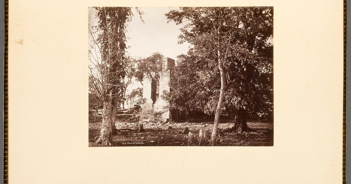 Le Vieux Fort de Sainte-Anne-de-Bellevue, de l'album du révérend ...