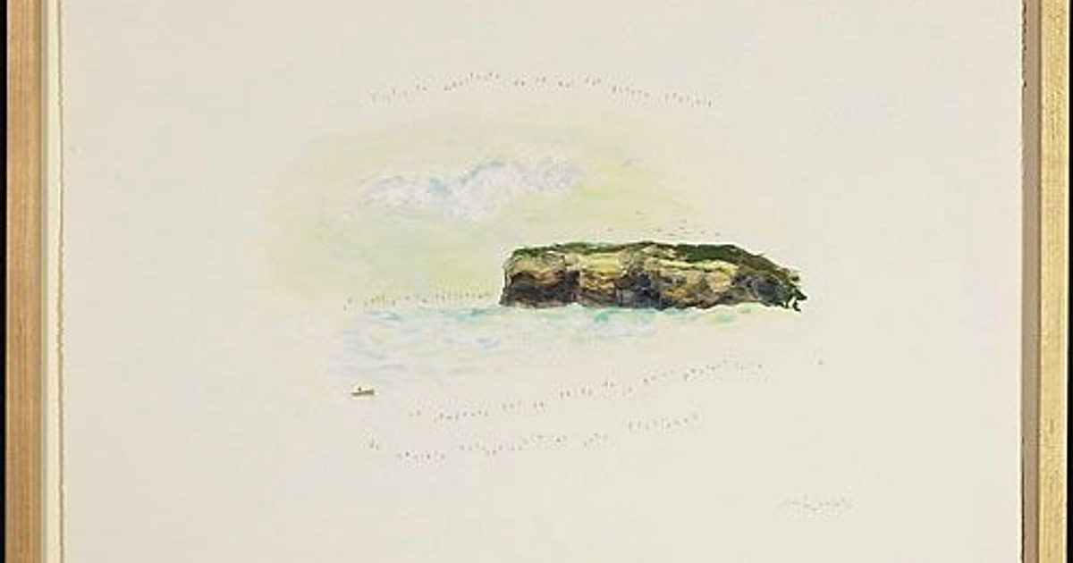 Étude pour un dicton nº 3 (de l'îlet des Terrains accidentés), de la ...