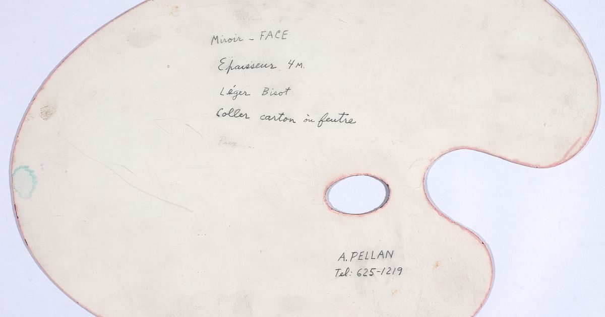 Gabarit de Palette de Narcisse | Musée national des beaux-arts du Québec - MNBAQ