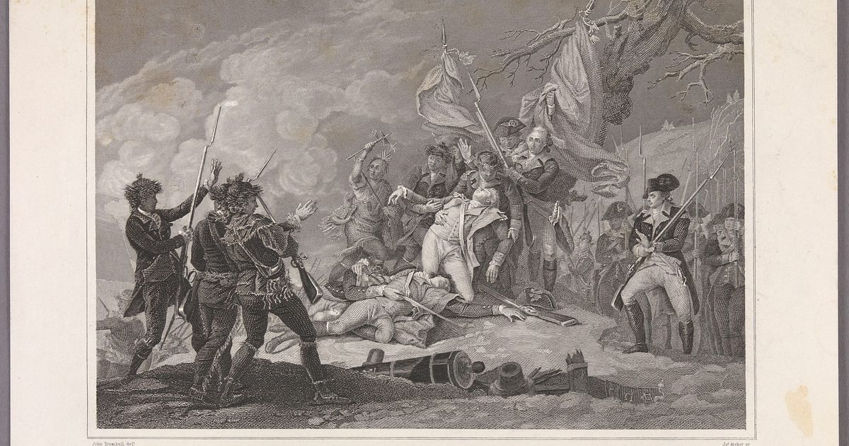 La Mort du général Montgomery à la bataille de Québec, décembre 1775 ...