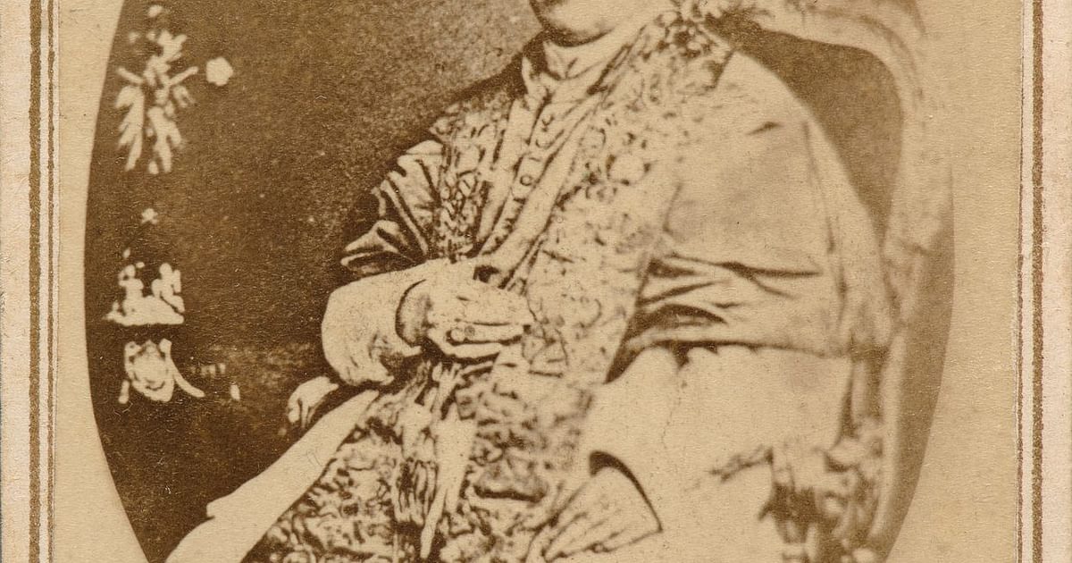 Le Pape Pie IX. Photographie d'une photographie, de l'album de… | Musée ...