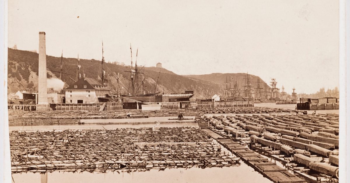 Les Chantiers maritimes de l'anse au Foulon, Sillery | Musée national ...