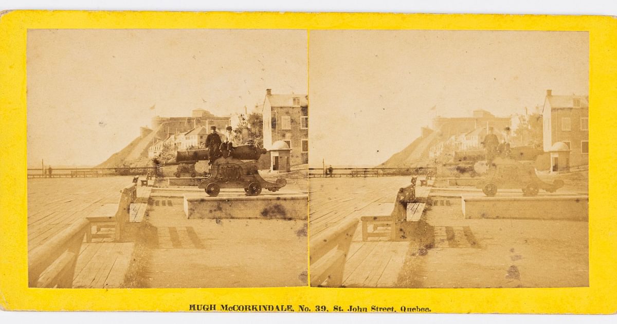 La Terrasse Durham et la Citadelle de Québec | Musée national des beaux ...