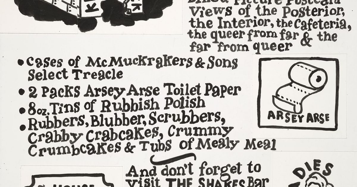 Treacle Brochure Posters : Mr. Fizz's Knocking Shop | Musée national ...