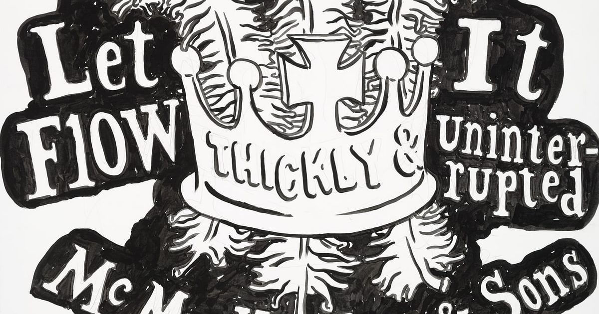 Treacle Brochure Posters : Crown Logo | Musée national des beaux-arts ...