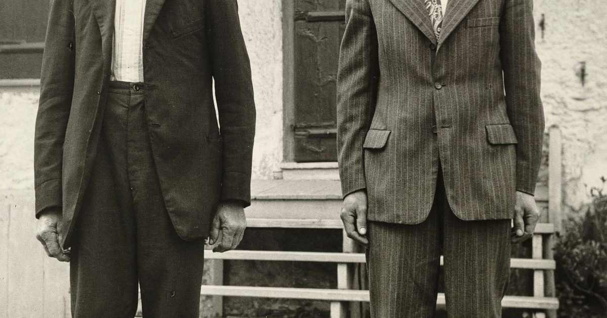 Alexandre Brossard et son fils, des voisins de Jean Palardy et Jori ...