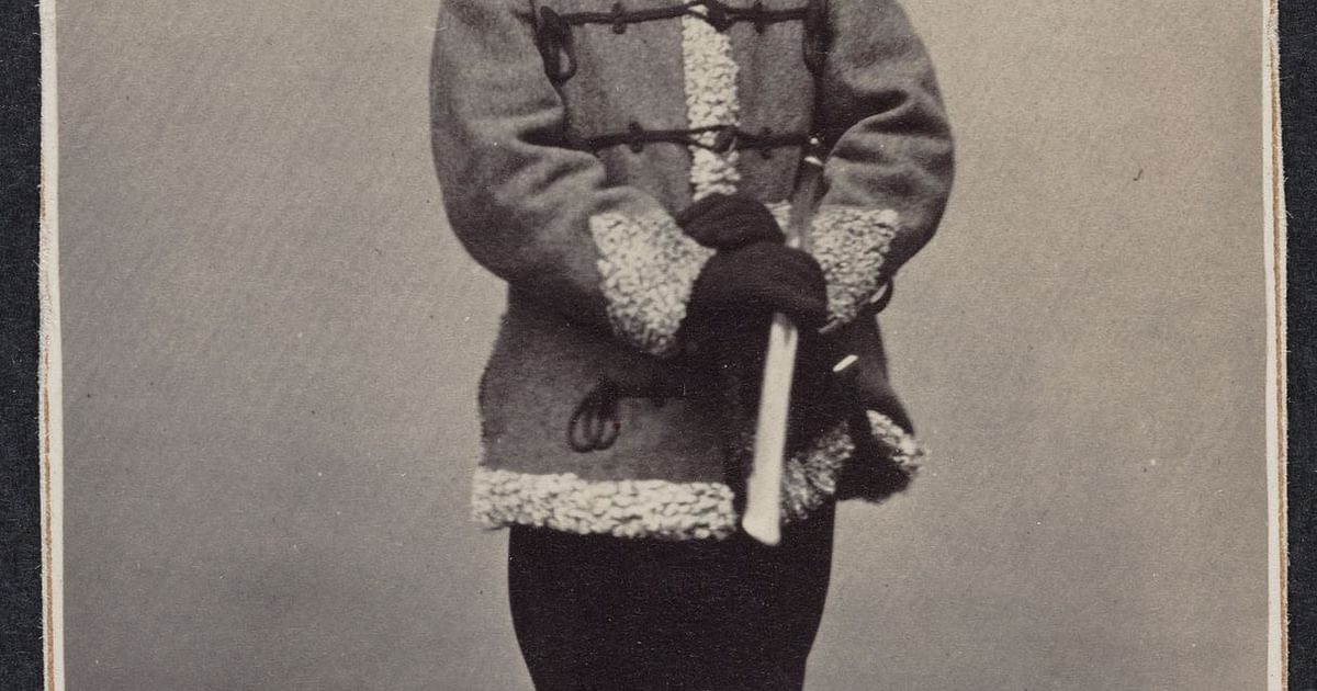 John James Redpath en costume militaire, de l'album de collection dit ...